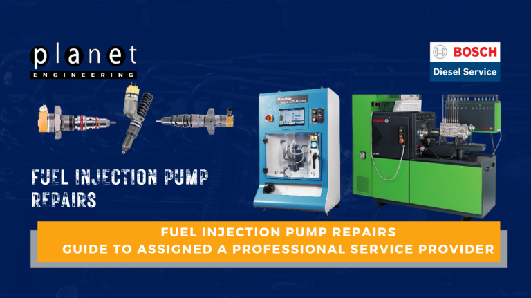 Trusted Fuel Injection Pump Repair in Qatar | Planet Engineering